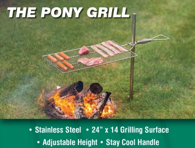 Campfire BBQ Stand